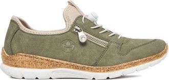 Rieker Halbschuhe N42G0-52 Gr&uuml;n