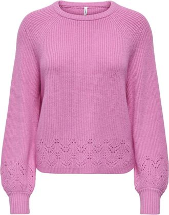 Only Onlprincess Ls O-Neck Detail KNT Noos