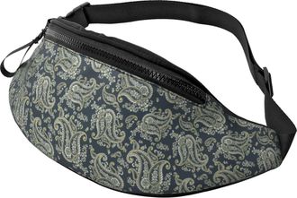 Generic Handytasche Tasche Atmungsaktiv Lauftasche Pai-Sley-Muster Nr. 9075 Stylisch Umh&auml;ngetaschen F&uuml;r Sport Fitness Reisen 14X35Cm