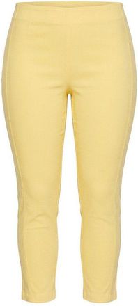 Miamoda Schlupfhose Bengalin-Hose elastischer Slim Fit Metallic-Druck