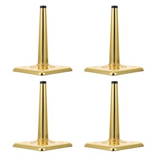 Hemobllo GLEAVI 4 St&uuml;ck M&ouml;belst&uuml;tzf&uuml;&szlig;e aus Eisen 15cm Schr&auml;ge Sofabeine und Schrankbeine f&uuml;r M&ouml;bel Robuste Metallm&ouml;belbeine f&uuml;r Sofa Bett Nachttisch und Schrei