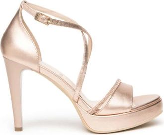 Nero Giardini Femme, Chaussures, Beige, Taille: 36 EU Sandale &agrave; talon haut