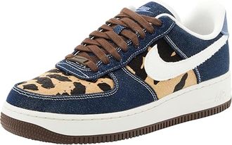 Nike IB3674-400 AIR Force 1 07 Damen Obsidian/SAIL-Baroque Brown EU 38.5