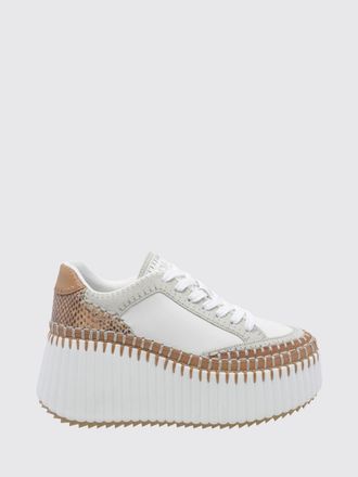 Chlo&eacute; Baskets Femme couleur Blanc