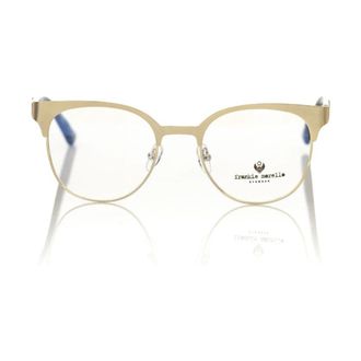 Frankie Morello Clubmaster Brille in Gold und Schwarz - - Accessories - Damen - Gelb - ONE SIZE