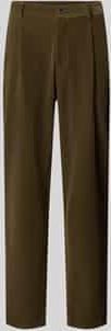 Bugatti Bundfaltenhose aus Cord