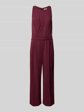Vera Mont Jumpsuit mit Bindeg&uuml;rtel