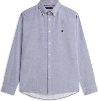 Tommy Hilfiger Herren Hemd FLEX DOBBY Regular Fit