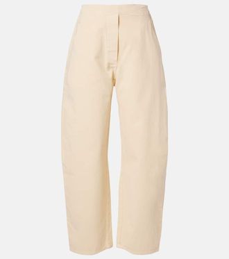 Leset Barrel-Hose Chloe aus Baumwolle