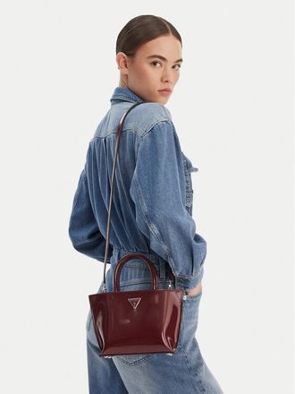 Guess Handtasche Arnela Mini HWNY94 96750 Dunkelrot