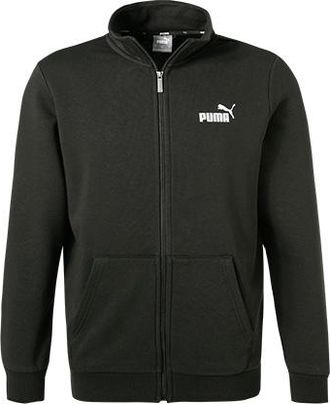 Puma Herren Sweatjacke schwarz Baumwolle