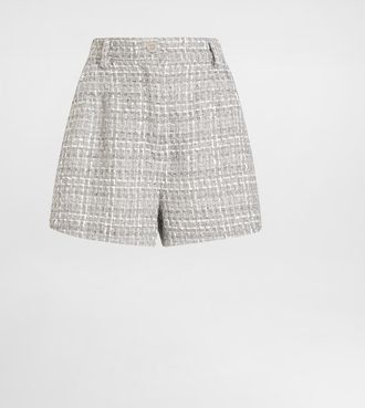 Dolce & Gabbana Shorts Aus Lamé-bouclé - Frau Hosen Und Shorts Mehrfarbig 48