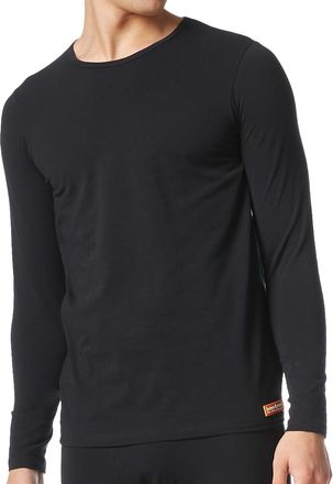 Bruno Banani WARM UP - Unterhemd/Shirt Langarm (XXL Schwarz)