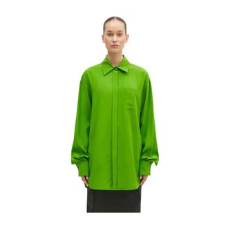 Sportmax Tonale Shirt - - Blouses & Shirts - Damen - Gr&uuml;n - XS