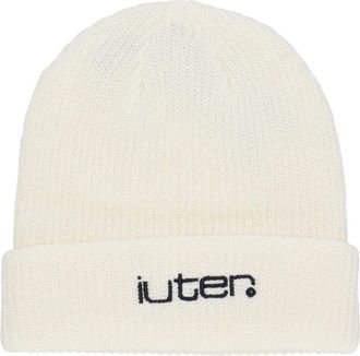 Iuter Wei&szlig;e Grid Beanie M&uuml;tze - - Accessories - unisex - Wei&szlig; - ONE SIZE