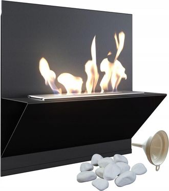 Kratki Wandkamin Bioethanol BESTA T&Uuml;V Set