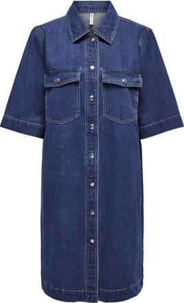 Only Female Jeanskleid ONLBELLE Kurzes Kleid