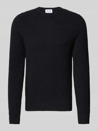 FTC Strickpullover aus Kaschmir mit Rundhalsausschnitt