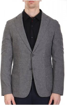 HUGO BOSS Homme, Vestes, Gris, Taille: M Blazer Coupe Slim