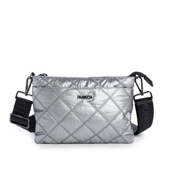 Munich Damen Cover Crossover Silver Taschen, silberfarben