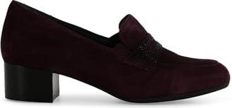 Melluso Mocassin en Daim pour Femme avec Bordure x5336z 37