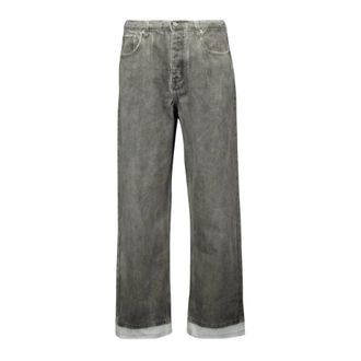 Iro Graue Denim Jeans mit wei&szlig;em Saum - - Jeans - Herren - Grau - W31