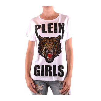 Philipp Plein Unique Print T-Shirt - - Tops - Damen - Wei&szlig; - XS