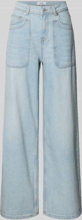 BA&SH Wide Leg Jeans mit aufgesetzten Eingrifftaschen Modell ZOEL