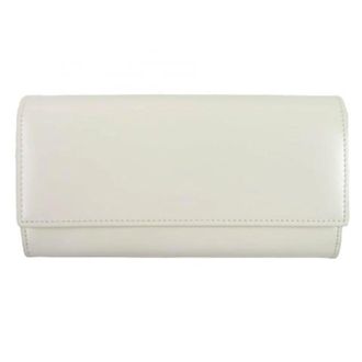 Jil Sander Pre-owned Leder Portemonnaie - - Pre-owned - Damen - Wei&szlig; - ONE SIZE