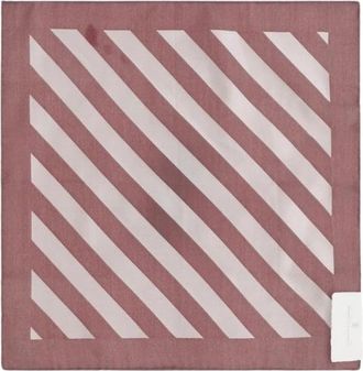 Brunello Cucinelli Diagonal Stripe Scarf - - Accessories - Herren - Mehrfarbig - ONE SIZE