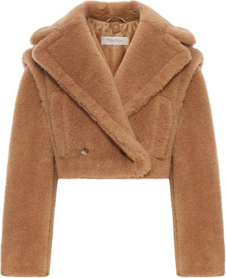 Max Mara Femme, Vestes, Brun, Taille: 36 FR Manteau crois&eacute;