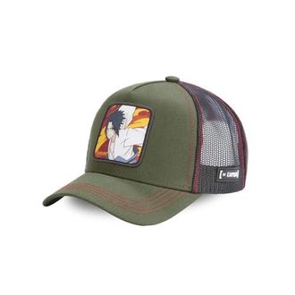 Capslab Casquette Homme & Femme Naruto Shippuden, Casquette Trucker, Sasuke, Coupe d&eacute;contract&eacute;e et Athl&eacute;tique, Vert, Blanc, Gris, Rouge, Taille TU