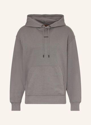 HUGO BOSS Hoodie Wesmallhood grau