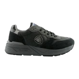 Blauer Sneakers - - Shoes - Herren - Schwarzk - 41 EU