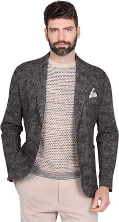 Bob Homme, Vestes, Brun, Taille: L Giacca monopetto slim