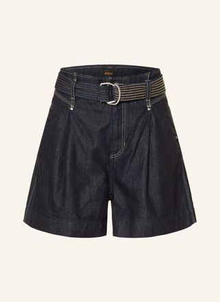 HUGO BOSS Jeansshorts blau