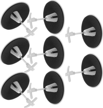 Aboofan 8 St&uuml;ck Garnrollenhalter aus Kunststoff Universeller N&auml;hgarnorganizer mit Schwammsystem f&uuml;r N&auml;hmaschinenzubeh&ouml;r Garnst&auml;nder zur Ordentlichen Aufbewahr