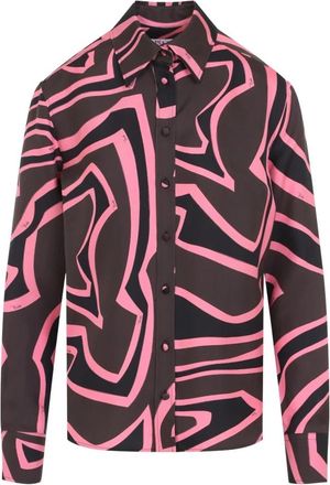 Pucci Seidenhemd - - Blouses & Shirts - Damen - Mehrfarbig - M