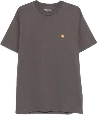 Carhartt Work in Progress Homme, Tops, Gris, Taille: L T-shirt en coton
