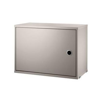 String Furniture Caisson String System - Beige - MDF laqué - Designer Kajsa Strinning