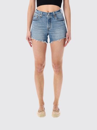 Levi's Short Femme couleur Denim