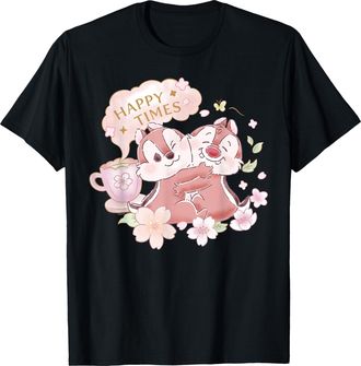 Disney Chip n Dale Happy Times Sakura Spring Cherry Blossom T-Shirt