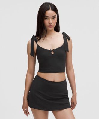 lululemon Sélection du mois : Débardeur Balletcore à noeud Nulu pour Femmes - Taille 3XS