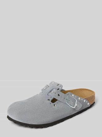 Birkenstock Clogs aus echtem Leder mit Ziernieten Modell Boston Rivet