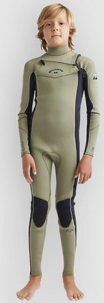 Billabong 302 Boys Absolute Natural Cz Kids Neoprenanzug military