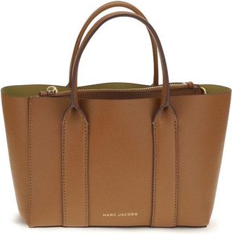 Marc Jacobs Braune Schultertasche aus Kalbsleder Bos Taurus