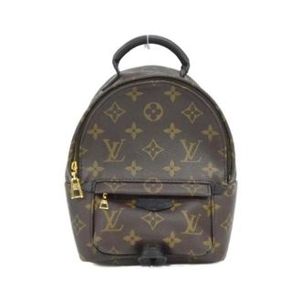 Louis Vuitton Pre-owned Sac &agrave; dos Palm Springs Monogram Mini - Femme - Pre-owned - Brun - Taille: ONE Size