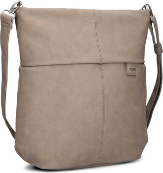 zwei Damen Handtasche Mademoiselle.M M140 Umhängetasche 12 Liter klassische Crossbody Bag aus weichem Kunstleder, DIN-A4 passend, große Tasche für die Arbe