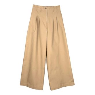 Mes Demoiselles... Femme, Pantalons, Beige, Taille: 40 FR Witti Pantalons