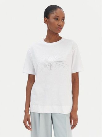 Joop T-Shirt Tesia 30100884 Wei&szlig; Regular Fit